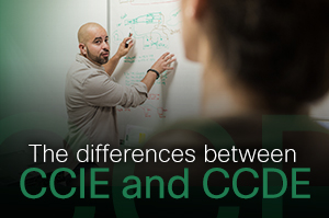 The differences between CCIE and CCDE by Yuri Lukin