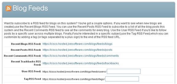 How to: Aggregate RSS Feeds from the Cisco Learning Network