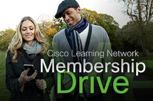 Cisco Learning Network Membership Drive