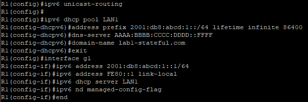 Analyzing DHCPv6 Stateful and Stateless