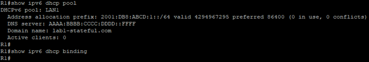 Analyzing DHCPv6 Stateful and Stateless