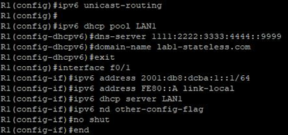 Analyzing DHCPv6 Stateful and Stateless
