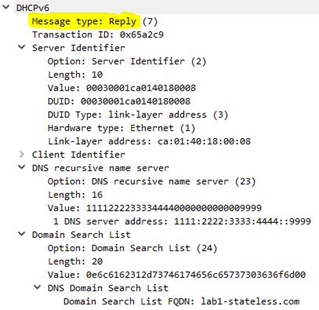 Analyzing DHCPv6 Stateful and Stateless