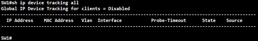 IPDT: Discovering IP address of a host using a Layer 2 Cisco Switch