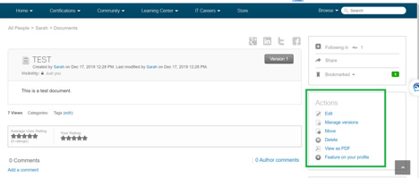 How to Save Your Personal Content