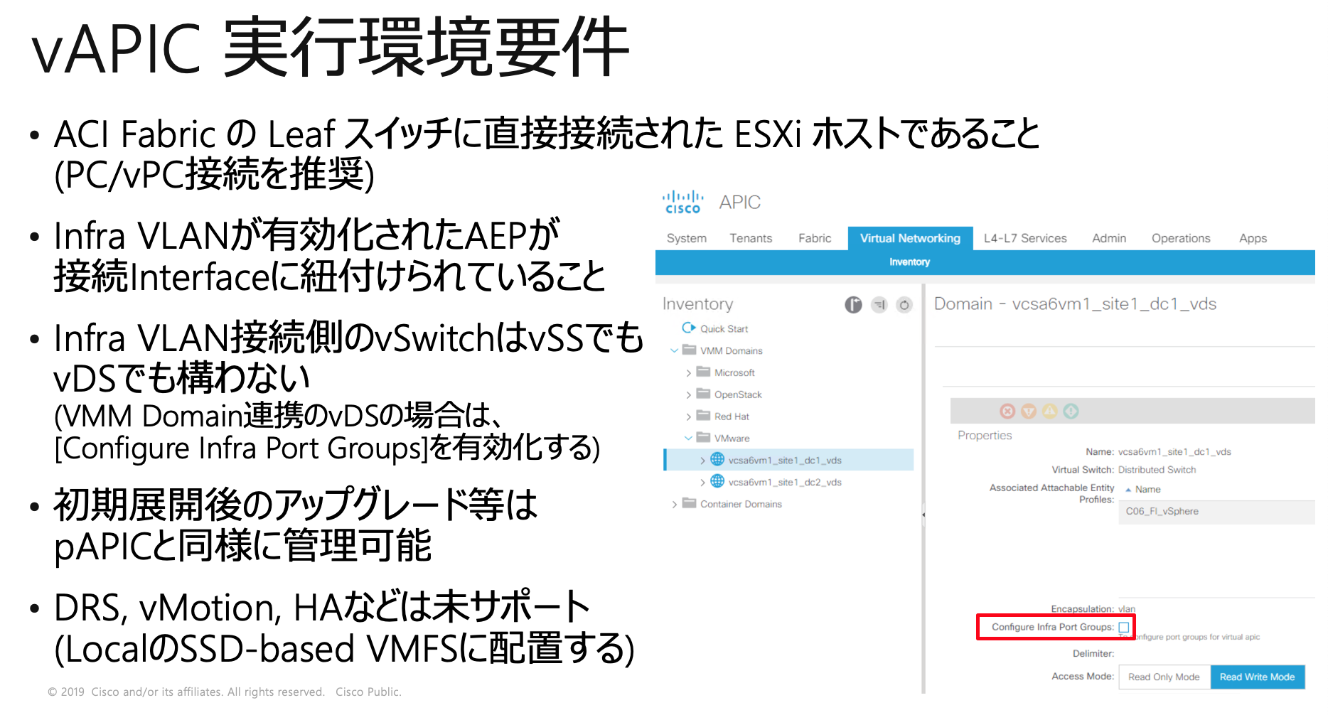 Virtual APIC (vAPIC) のインストールと展開