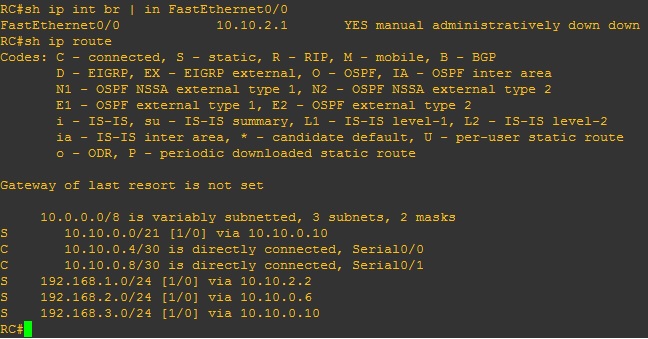 Static Routing - Tipos de Rutas Estaticas