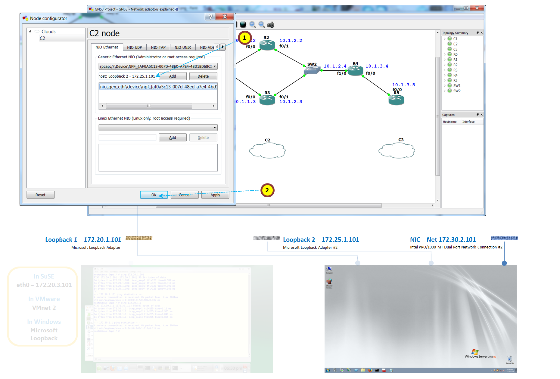 Additional Technologies: Part 7 of 8 - Connecting GNS3 Routers to ...