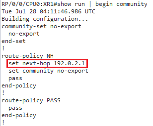 Remotely Triggered Black Hole Filtering - DoS Mitigation