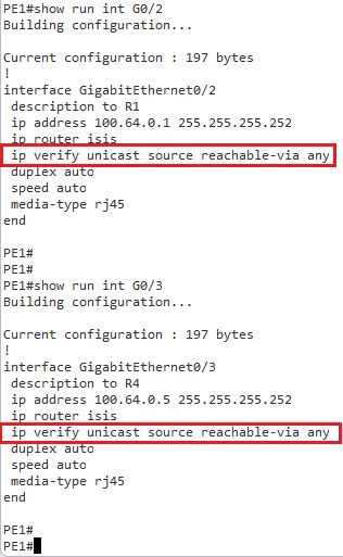 Remotely Triggered Black Hole Filtering - DoS Mitigation