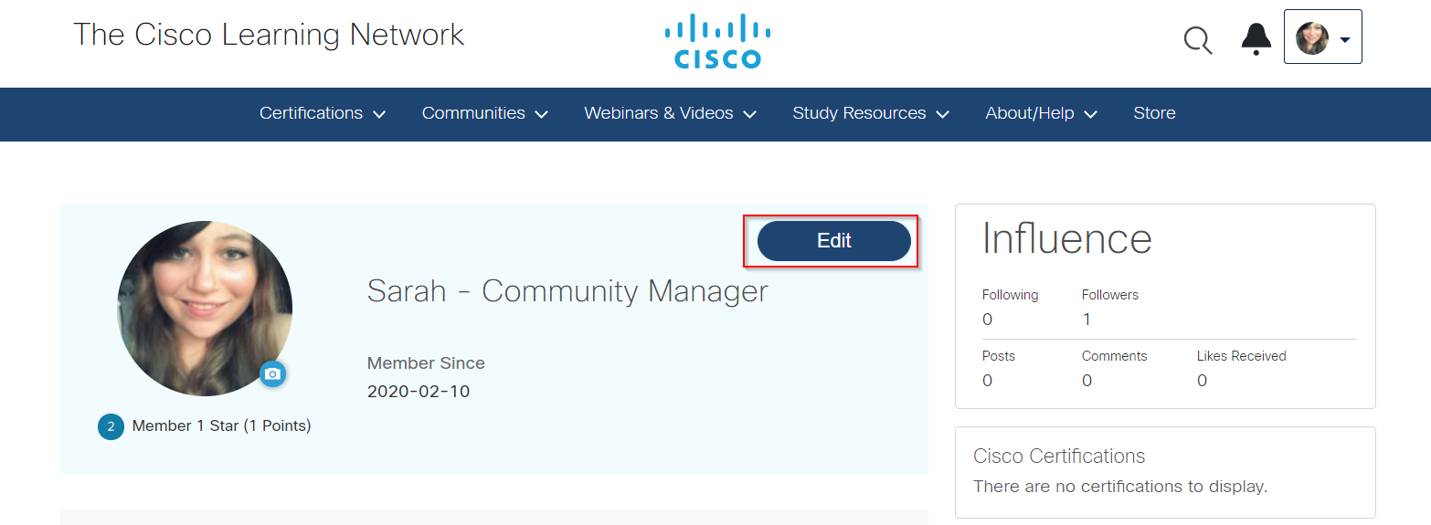 How to: Edit your profile