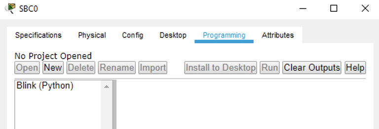 Programming an SBC Card for Sequential Lights in Cisco Packet Tracer