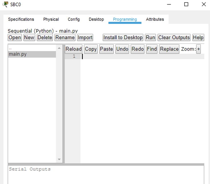Programming an SBC Card for Sequential Lights in Cisco Packet Tracer
