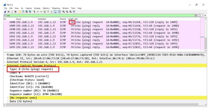 Understanding the ICMP Protocol with Wireshark in Real Time