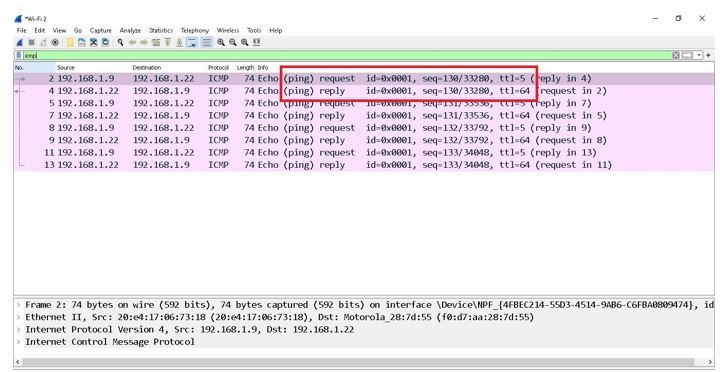 Understanding the ICMP Protocol with Wireshark in Real Time