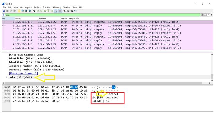 Understanding the ICMP Protocol with Wireshark in Real Time