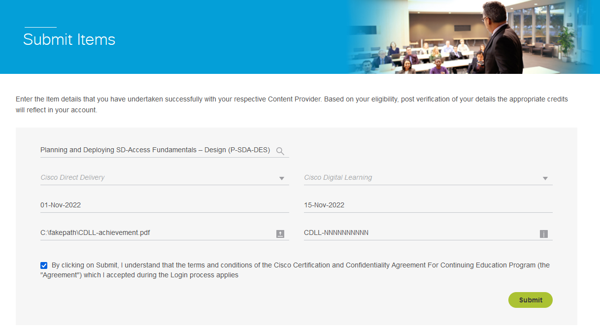 Consideraciones en la Certificación y Recertificación Cisco