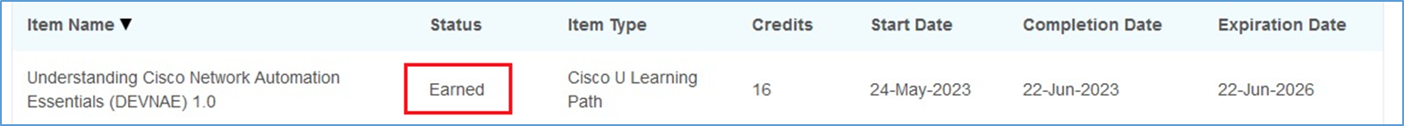 Experience in Cisco Recertification using CE credits