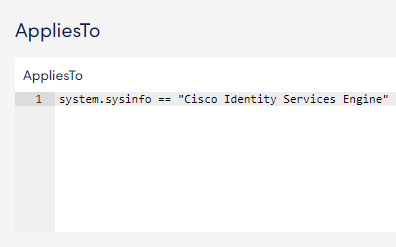 Cisco ISE Integration with LogicMonitor